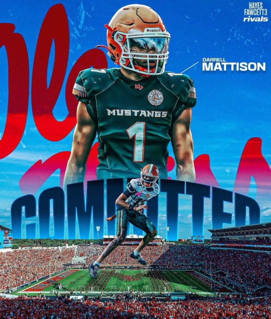 4-Star Safety Darrell Mattison Commits to Ole Miss After Decommitting ...